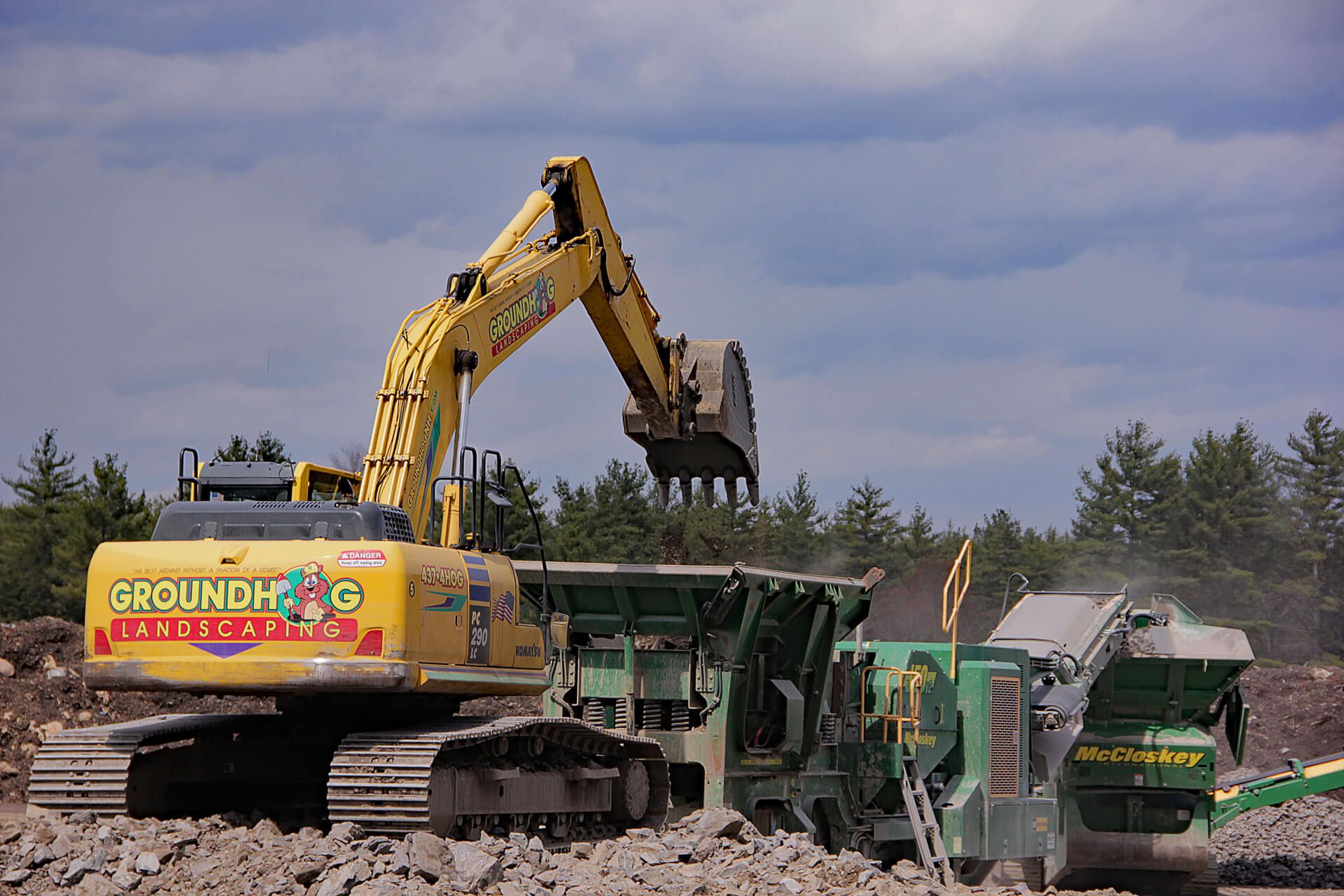 Sand and Gravel | Groundhog Landscaping Materials